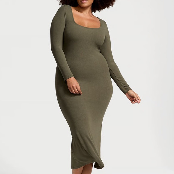 Victoria's Secret | Dresses | Victorias Secret Long Sleeve Modal Slip ...